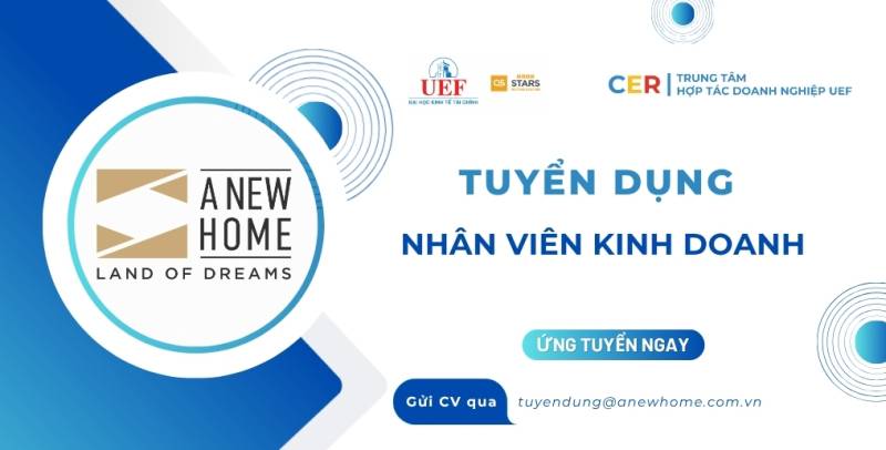 TD10.25_Công ty CP Bất động sản A New Home tuyển dụng